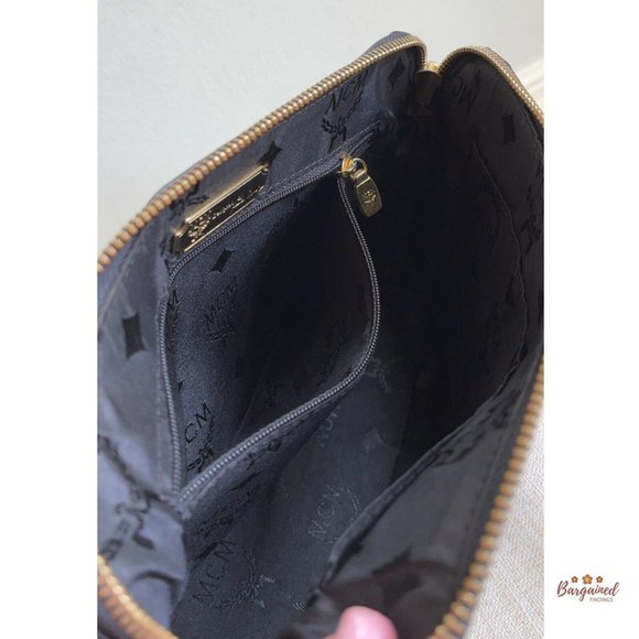 MCM | Bags | Authentic Mcm Vintage Studded Logo Shoulder Bag | Poshmark